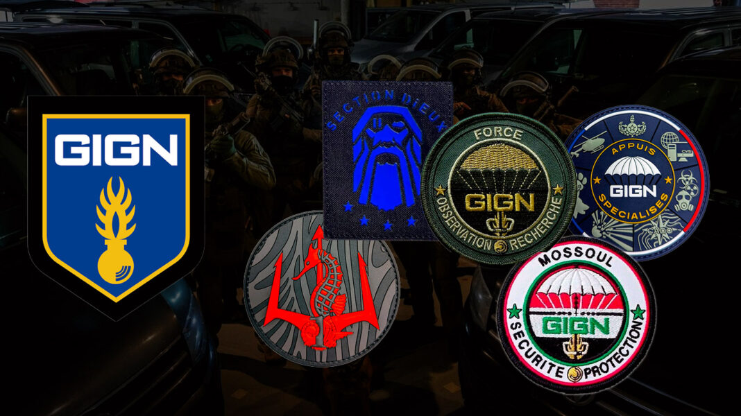 Les insignes/écussons du GIGN de 1973 à aujourd’hui - GIGN historique